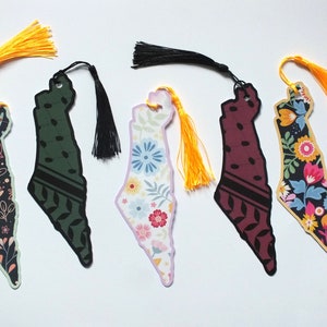 Palestine Art Bookmark Gift With Keffiyeh Pattern Pro Palestine ...