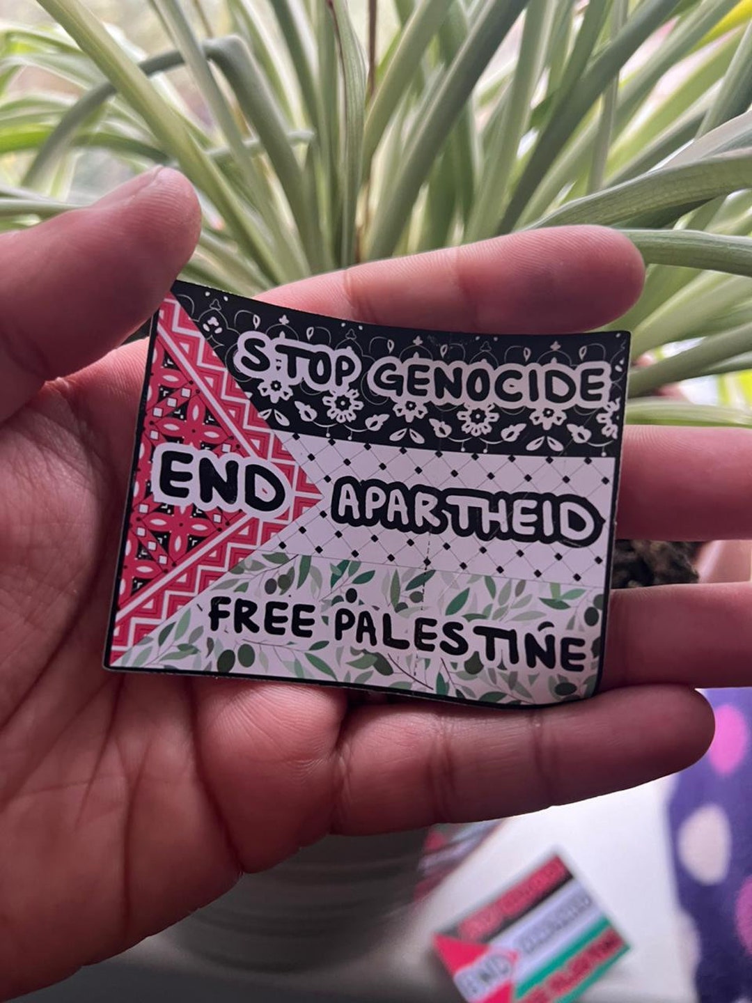 Save Palestine Flag Sticker % Proceeds Donated to Palestinian Charity ...