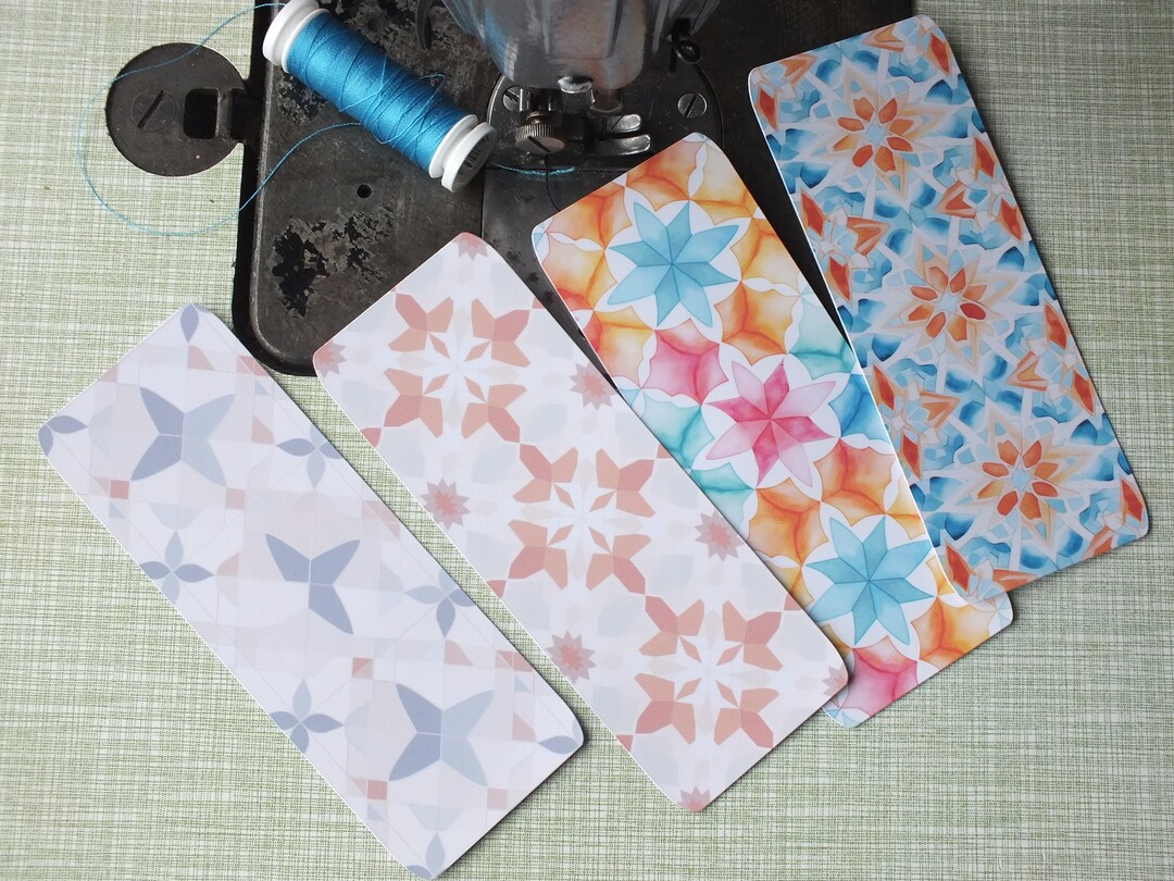 Palestinian Art Zellige Bookmarks Beautiful & Unique % Proceeds Donated ...