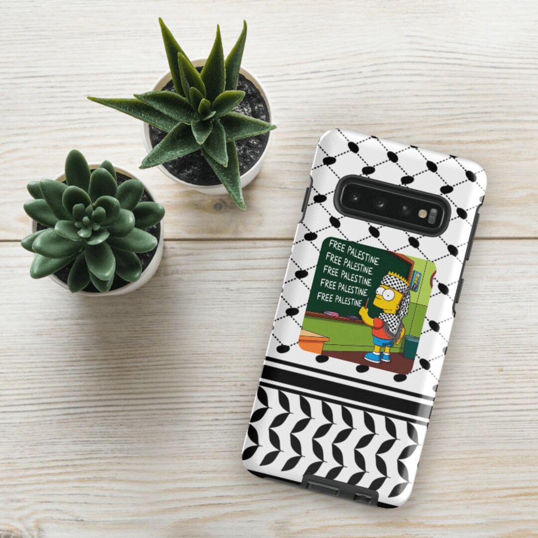 Free Palestine Phone Case for Samsung Galaxy Bart Simpson Phonecover ...