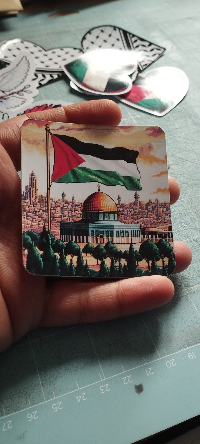 Palestine Stickers Palestine Artwork Palestine Print Palestine Phone ...