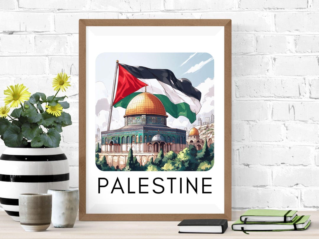 Palestine Wall Art Posters Stunning & Meaningful Decor % Proceeds ...