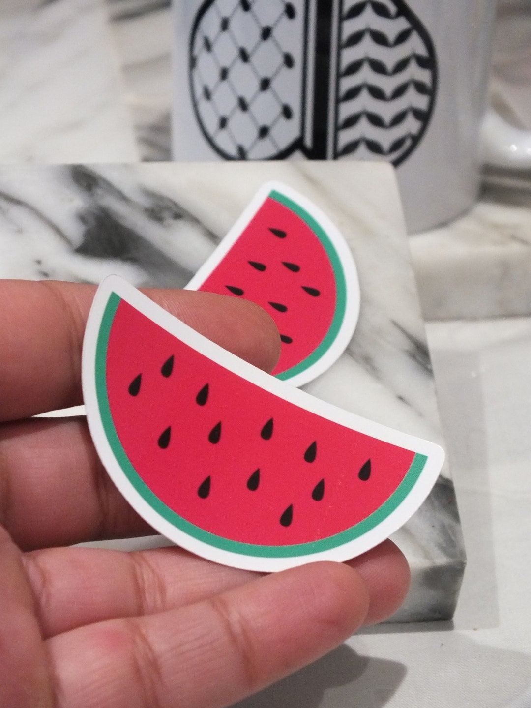 Watermelon Stickers for Palestine Free Palestine Watermelon Decals for ...