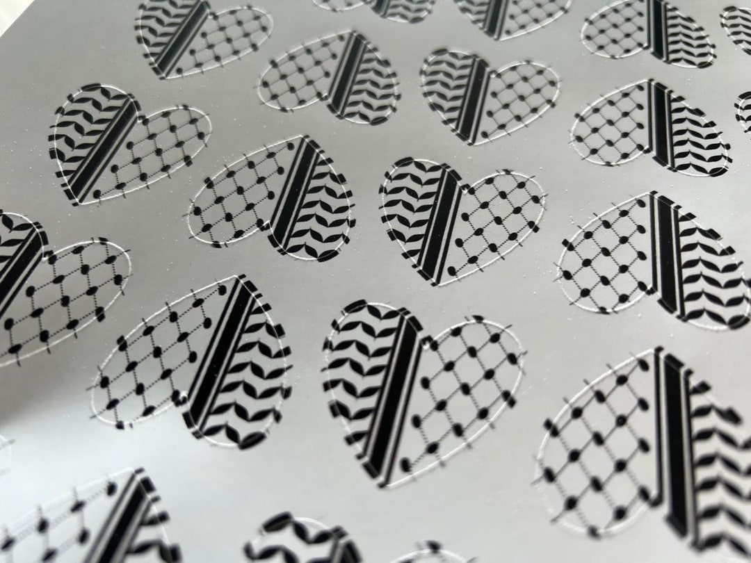 Keffiyeh Sticker Keffiyeh Badge Palestine Pop Socket Palestine Support ...