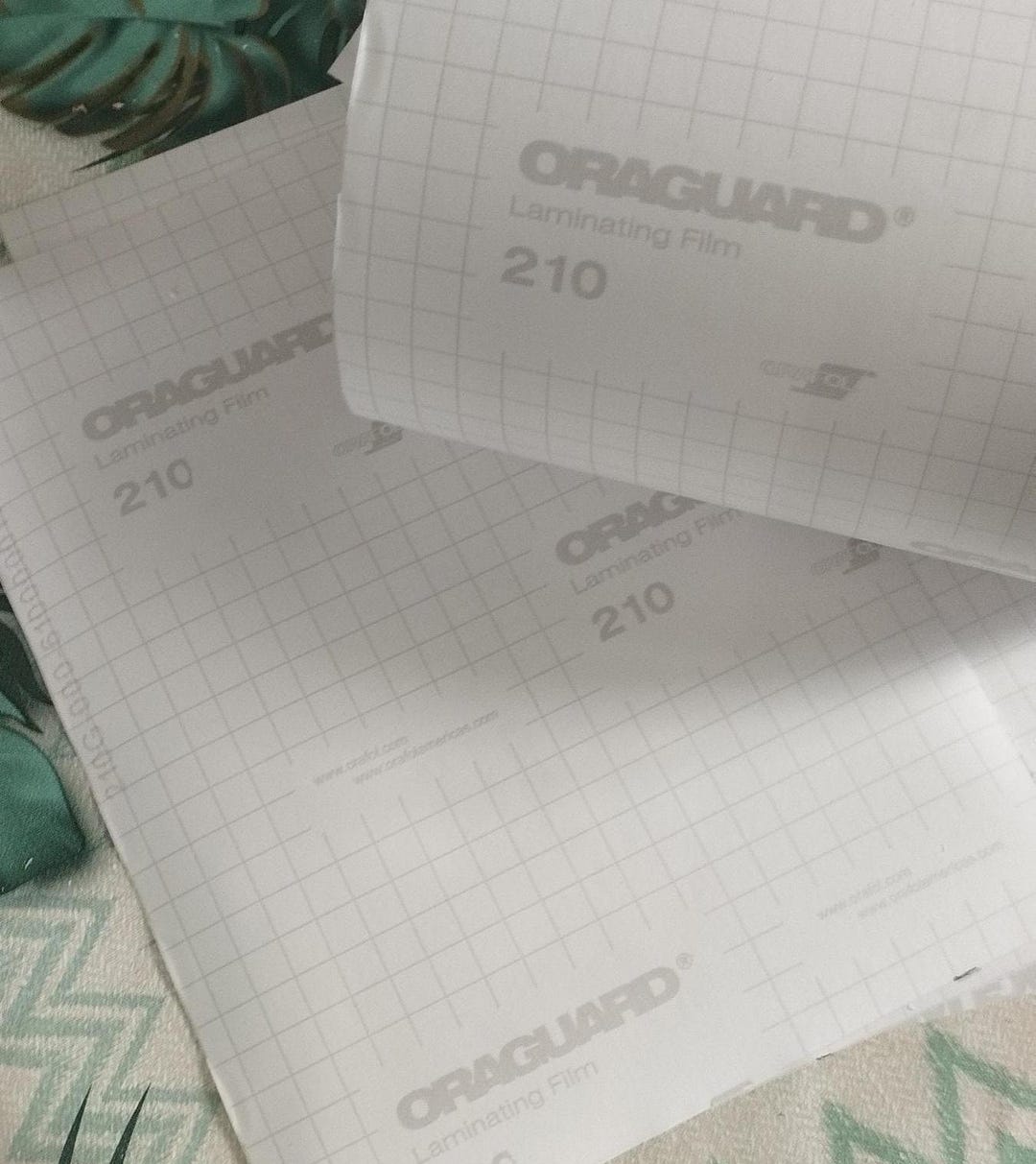 Oraguard 210 Sticker Laminating Sheet - Best Laminate Film for Decals ...