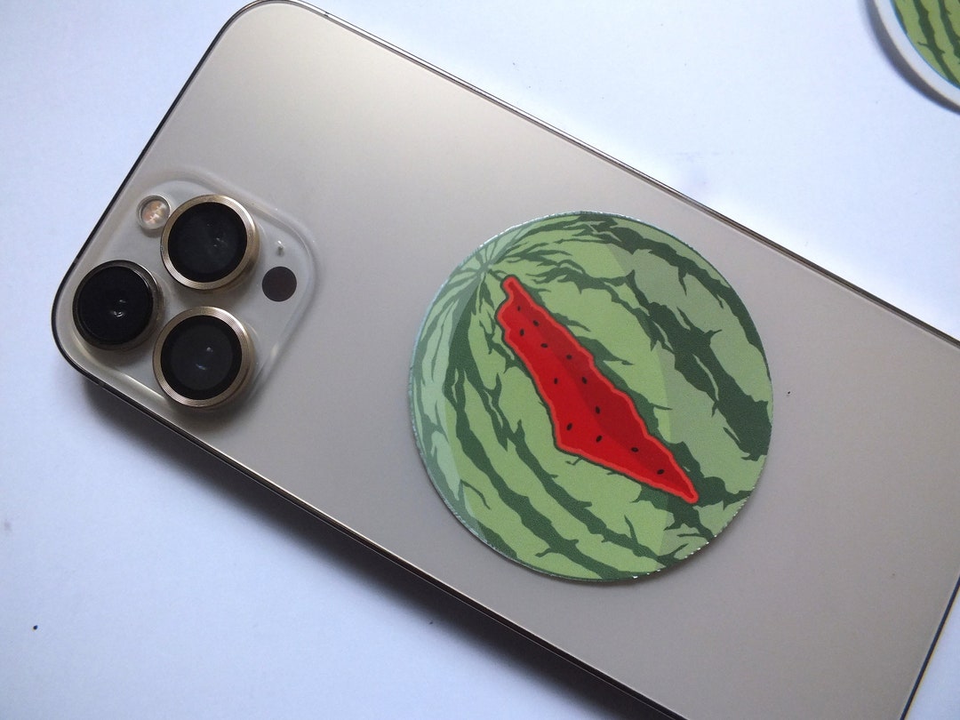 Watermelon Sticker Free Palestine Sticker Watermelon Bumper Sticker ...