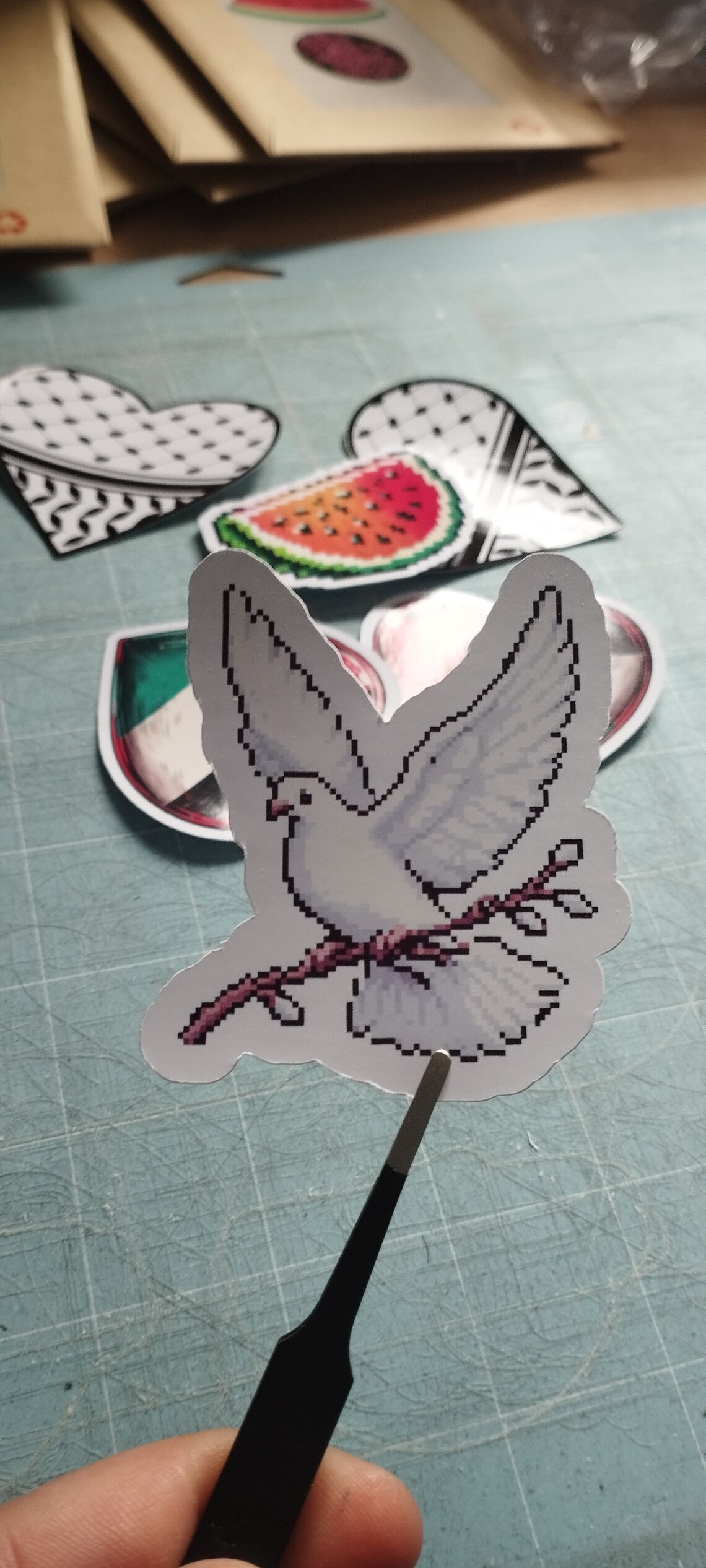 Palestine Stickers Palestine Map Palestine Flag Vinyl Sticker Palestine ...