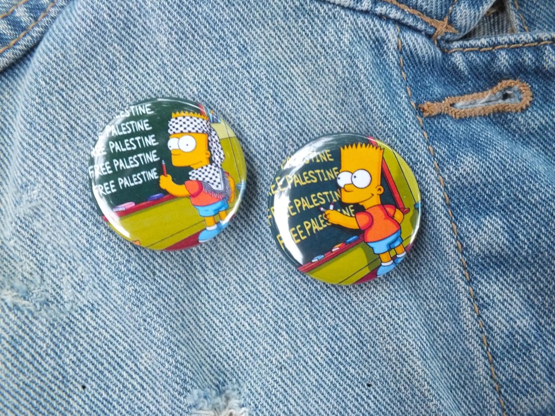 Free Palestine Pins Activist Pins - % Proceeds Donated to Palestinian ...