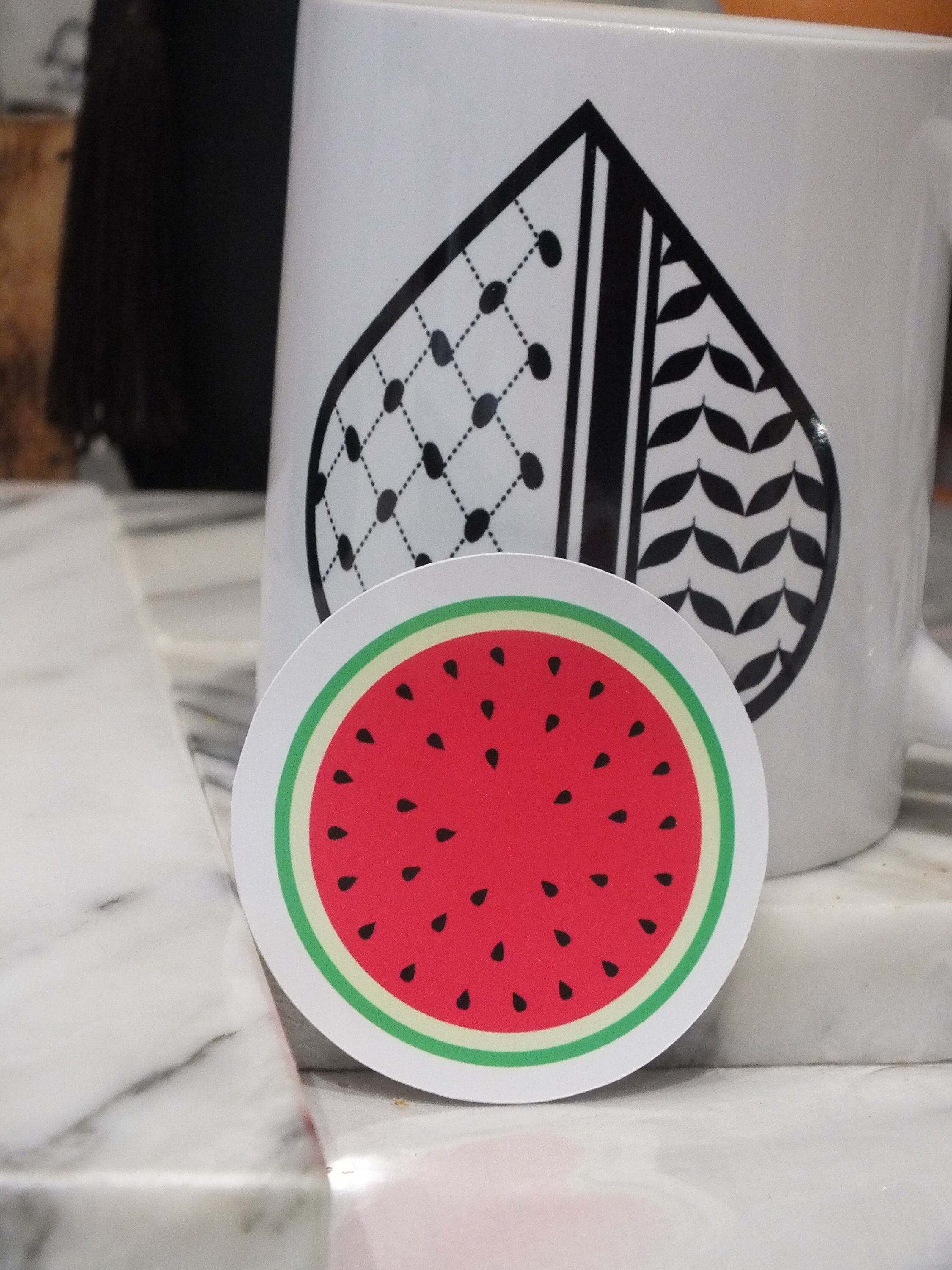 Watermelon Stickers Watermelon Bumper Sticker Watermelon Pin Watermelon ...