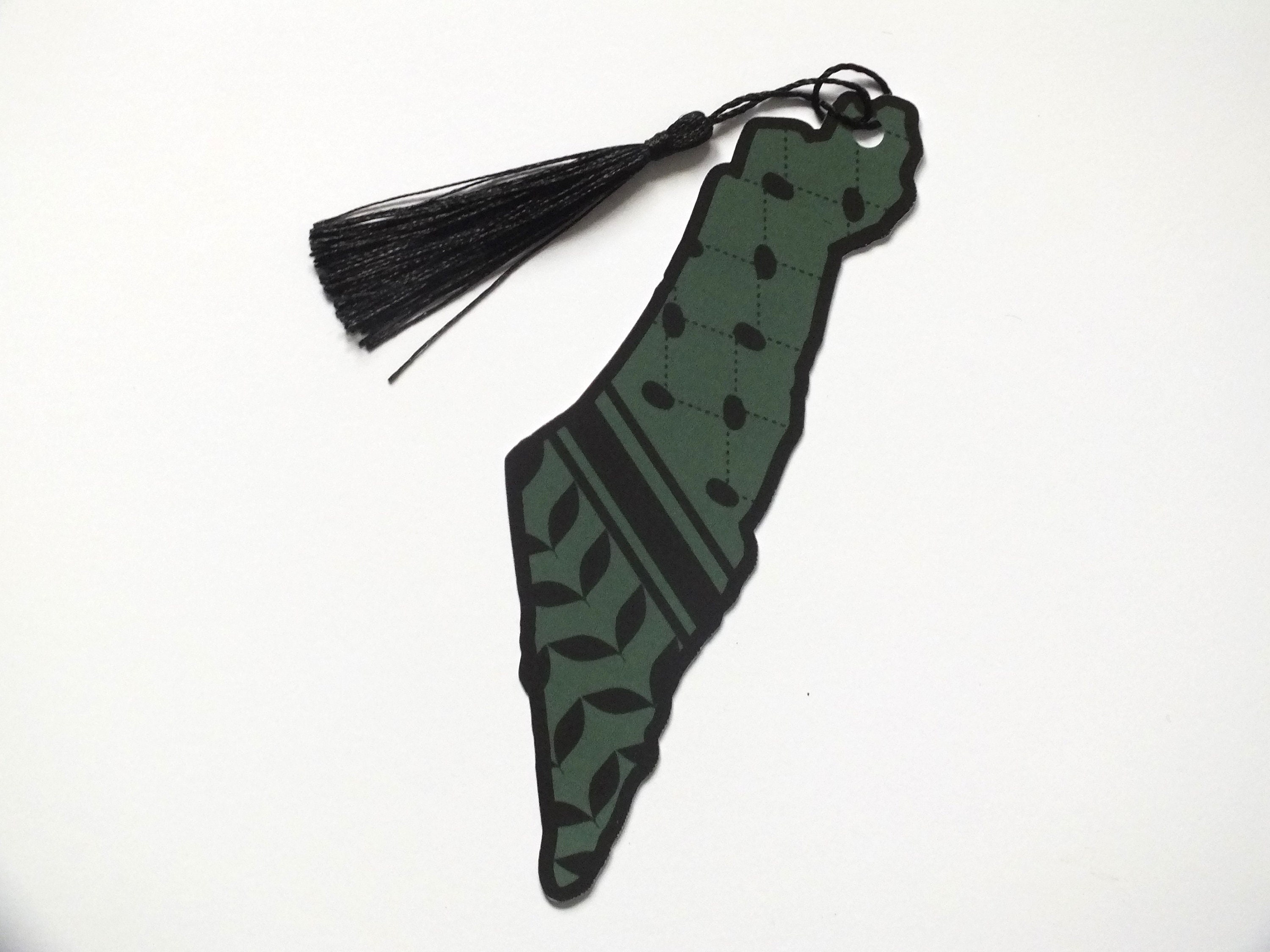 Palestine Art Bookmark Gift With Keffiyeh Pattern Pro Palestine ...