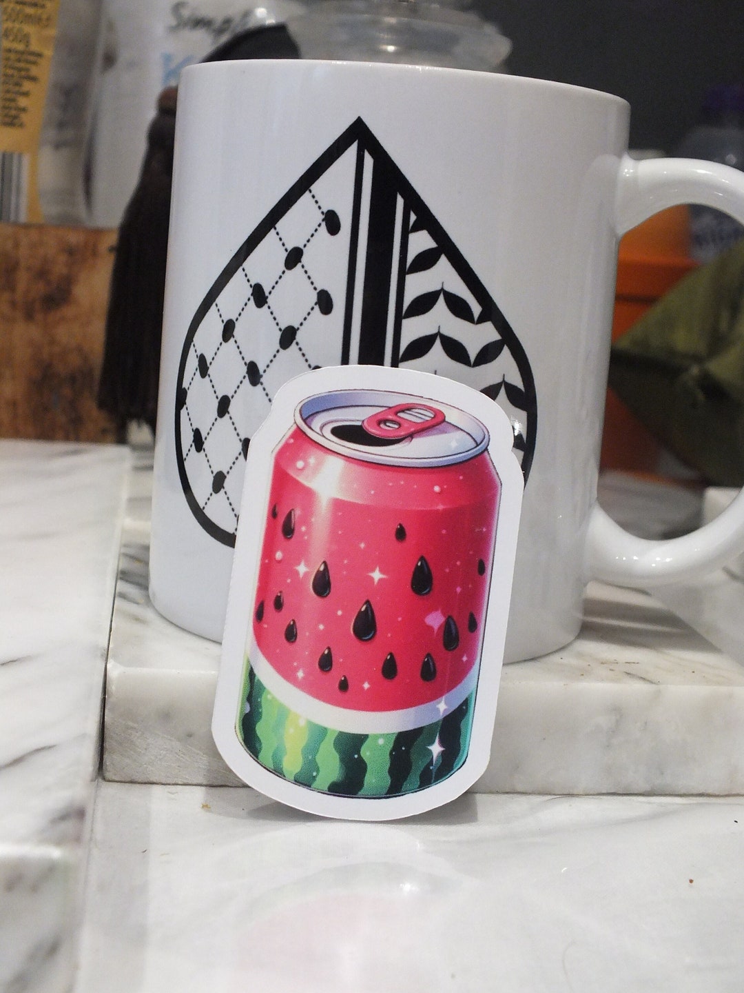 Palestine Sticker Watermelon Stickers Palestine Watermelon MacBook ...