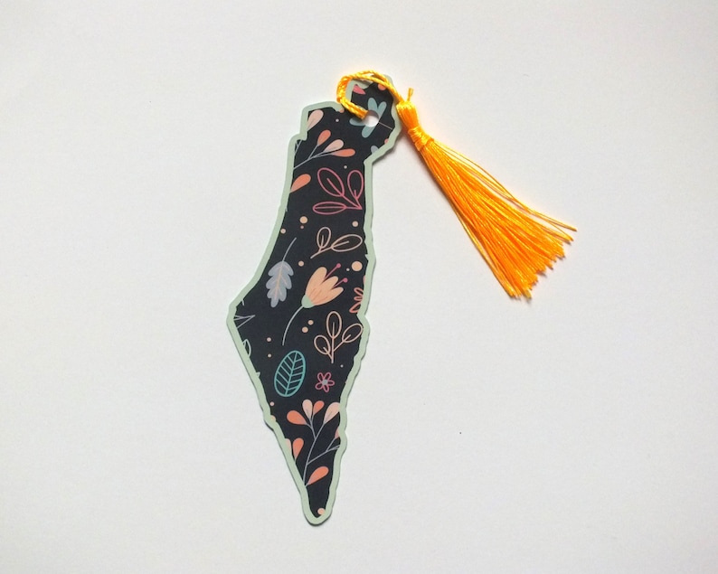 Palestine Art Bookmark Gift With Keffiyeh Pattern Pro Palestine ...