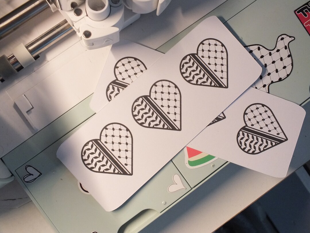 Pro Palestine Keffiyeh Bookmark Gift Gaza Charity Fundraiser Kuffiyah ...