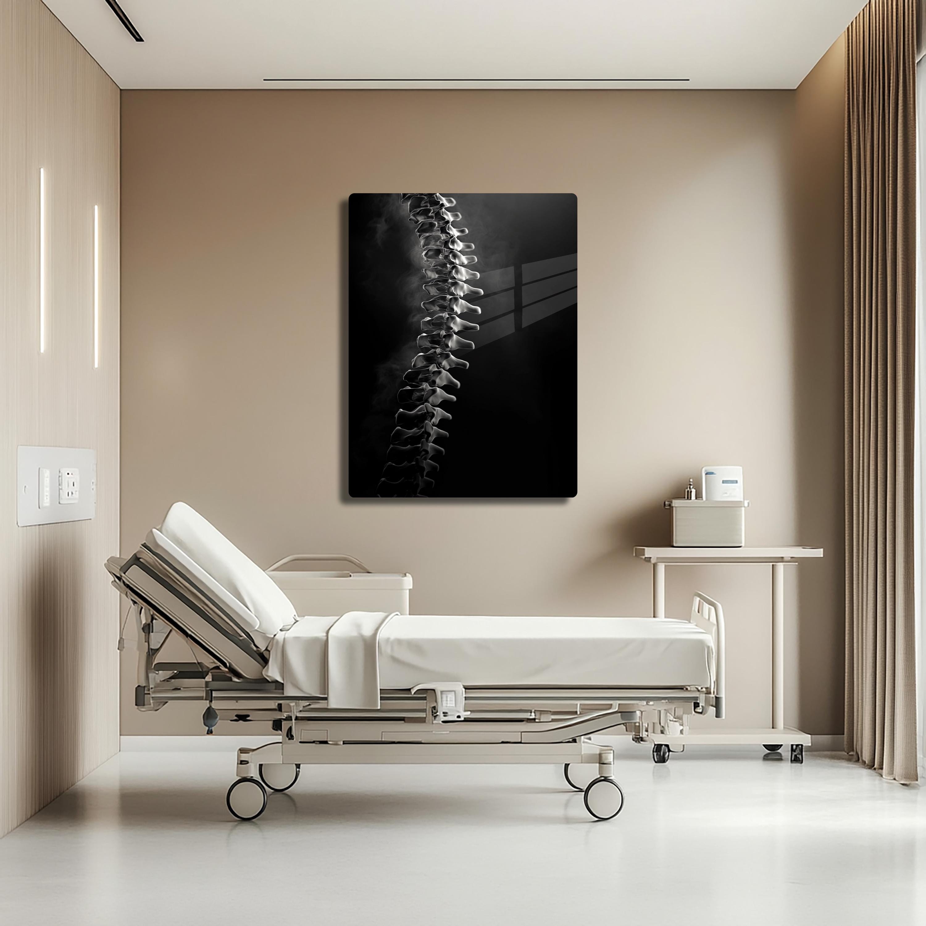 Black and White Spinal Cord, Spine Nervous Wall Art, Spine Print on ...