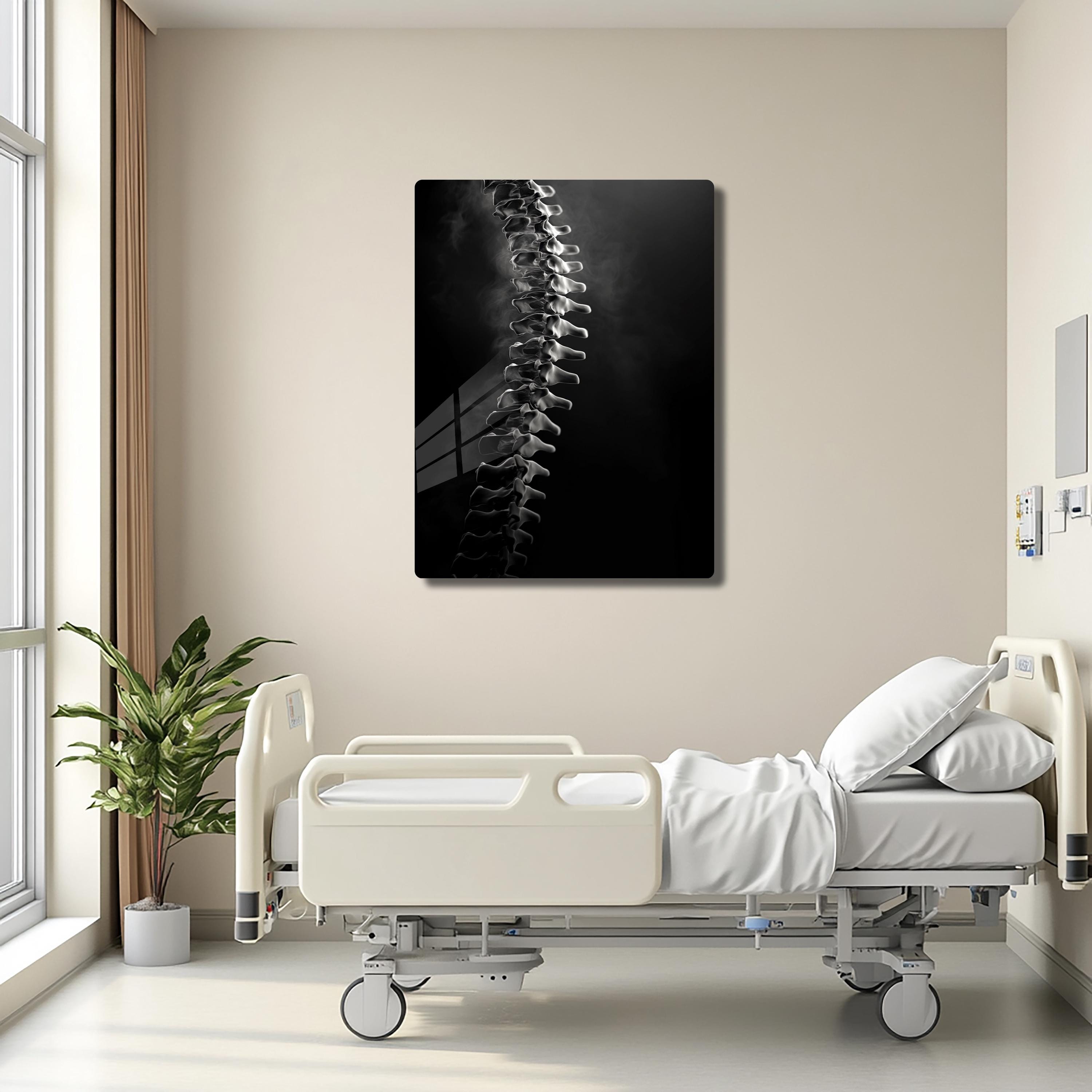 Black and White Spinal Cord, Spine Nervous Wall Art, Spine Print on ...