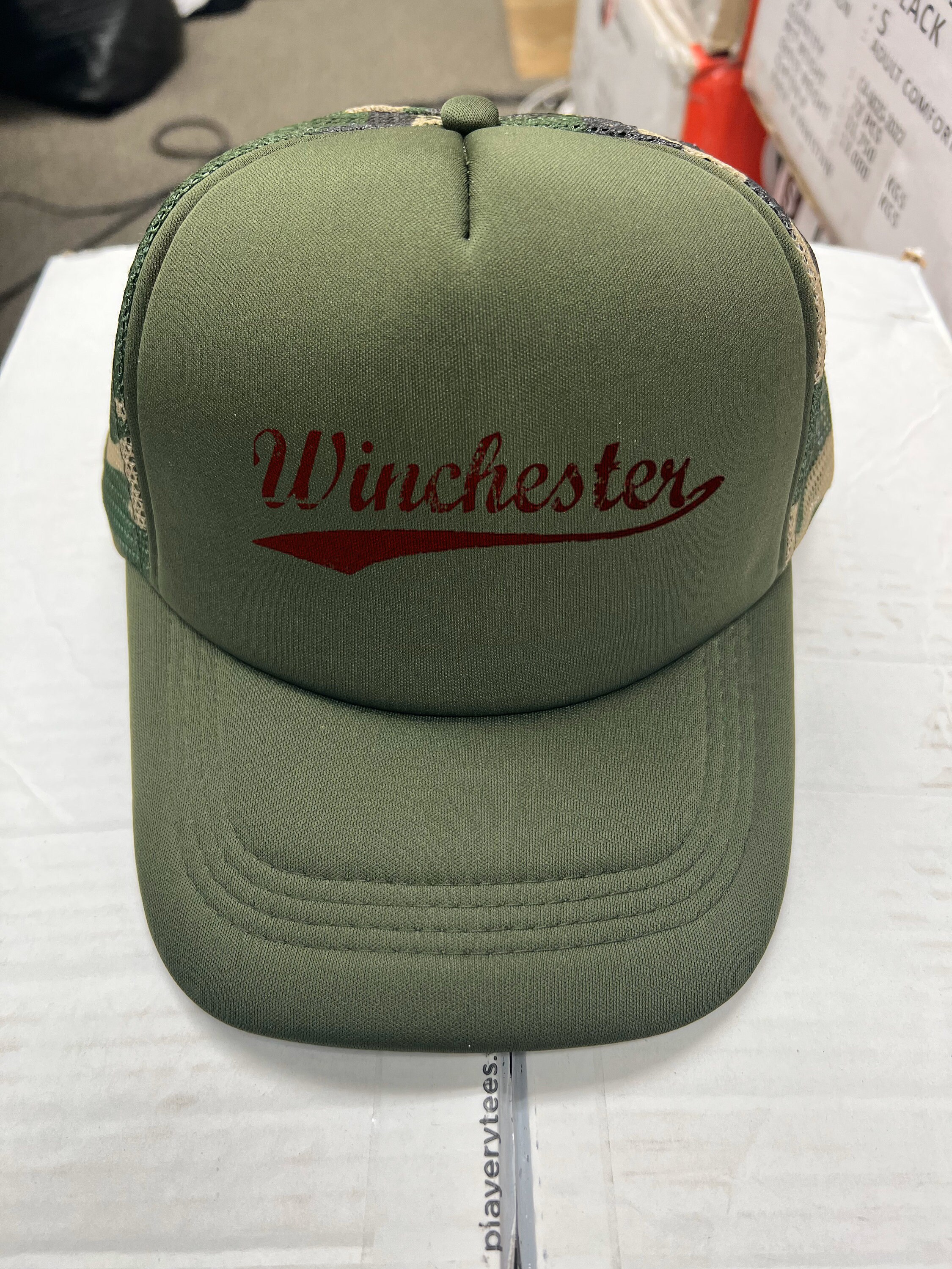 Winchester Camo Trucker Hat - Etsy