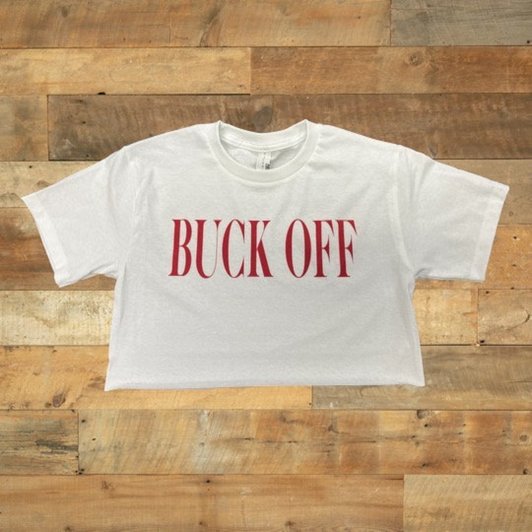 Buck off Crop Top - Etsy