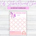 Printable Unicorn Children's Reward Sticker Chart, Rainbow Stars and ...