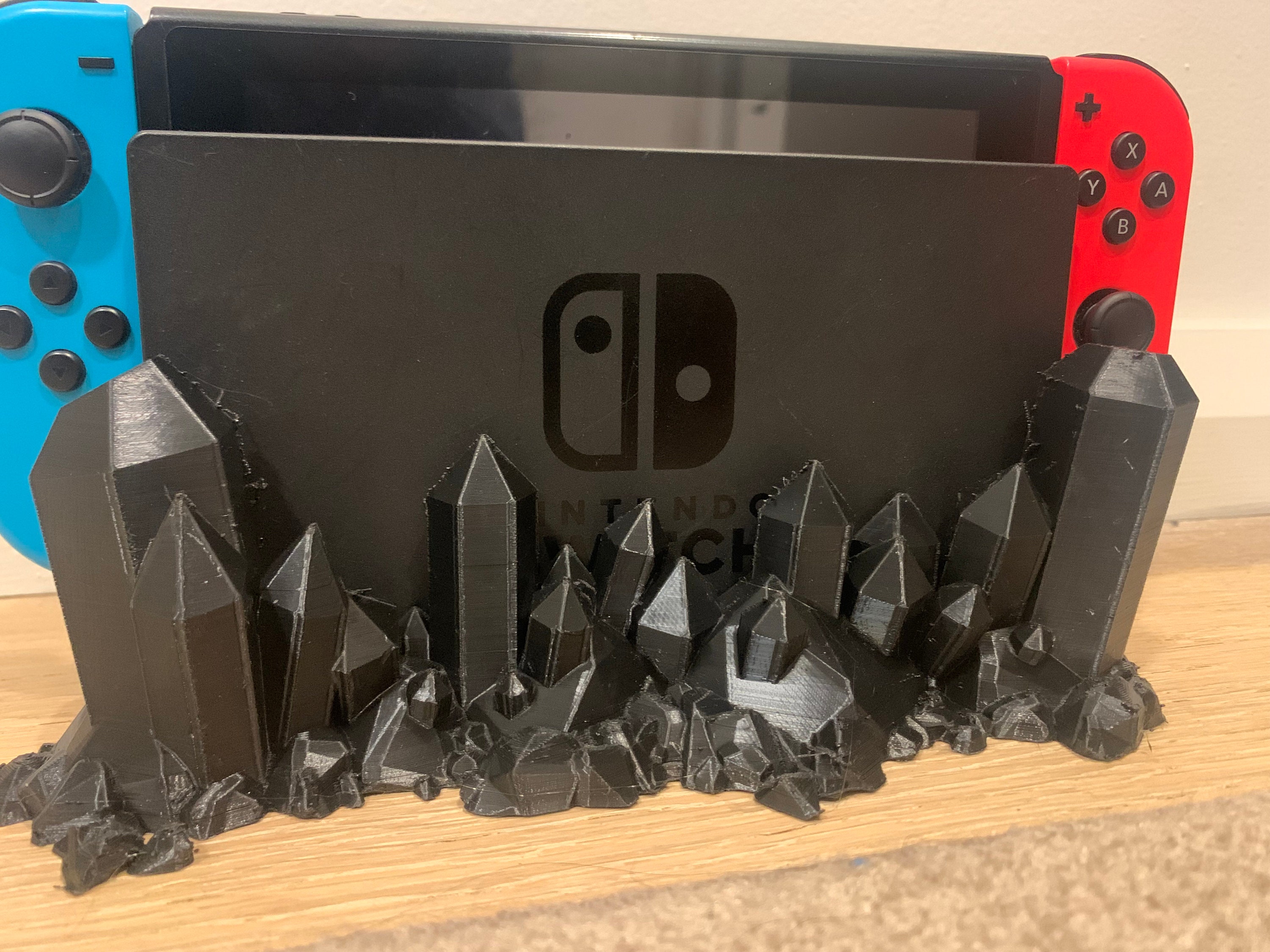 Nintendo Switch Dock Crystal 3d Printed black normal Only - Etsy