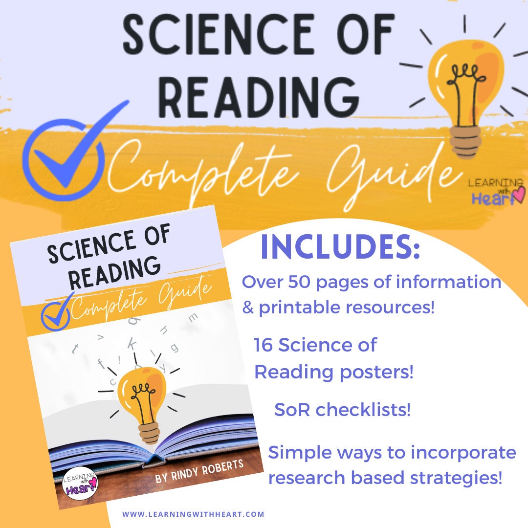 Science of Reading Complete Guide: Simple Sor Tips for Teachers - Etsy