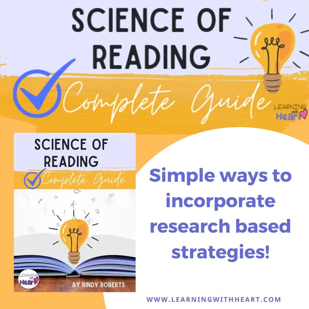 Science of Reading Complete Guide: Simple Sor Tips for Teachers - Etsy