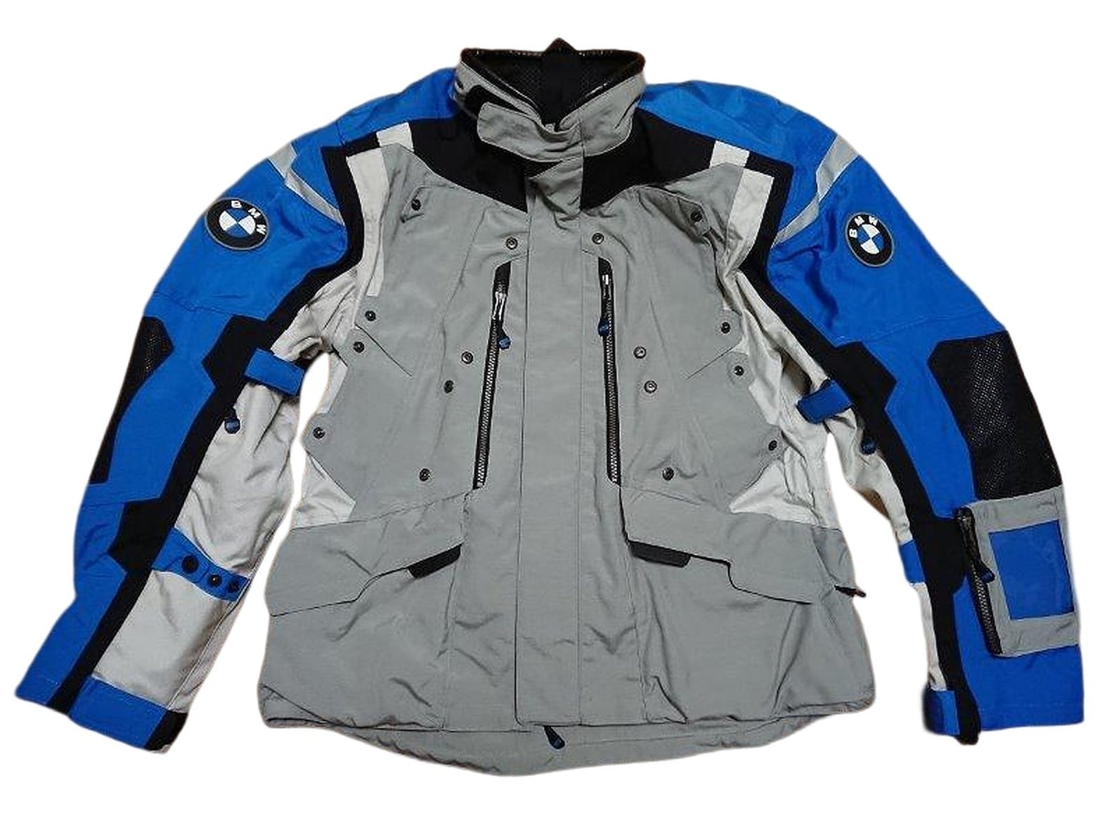 BMW Motorrad Rallye Blue Grey Motorcycle Suit Ce Armoured for Men BMW ...