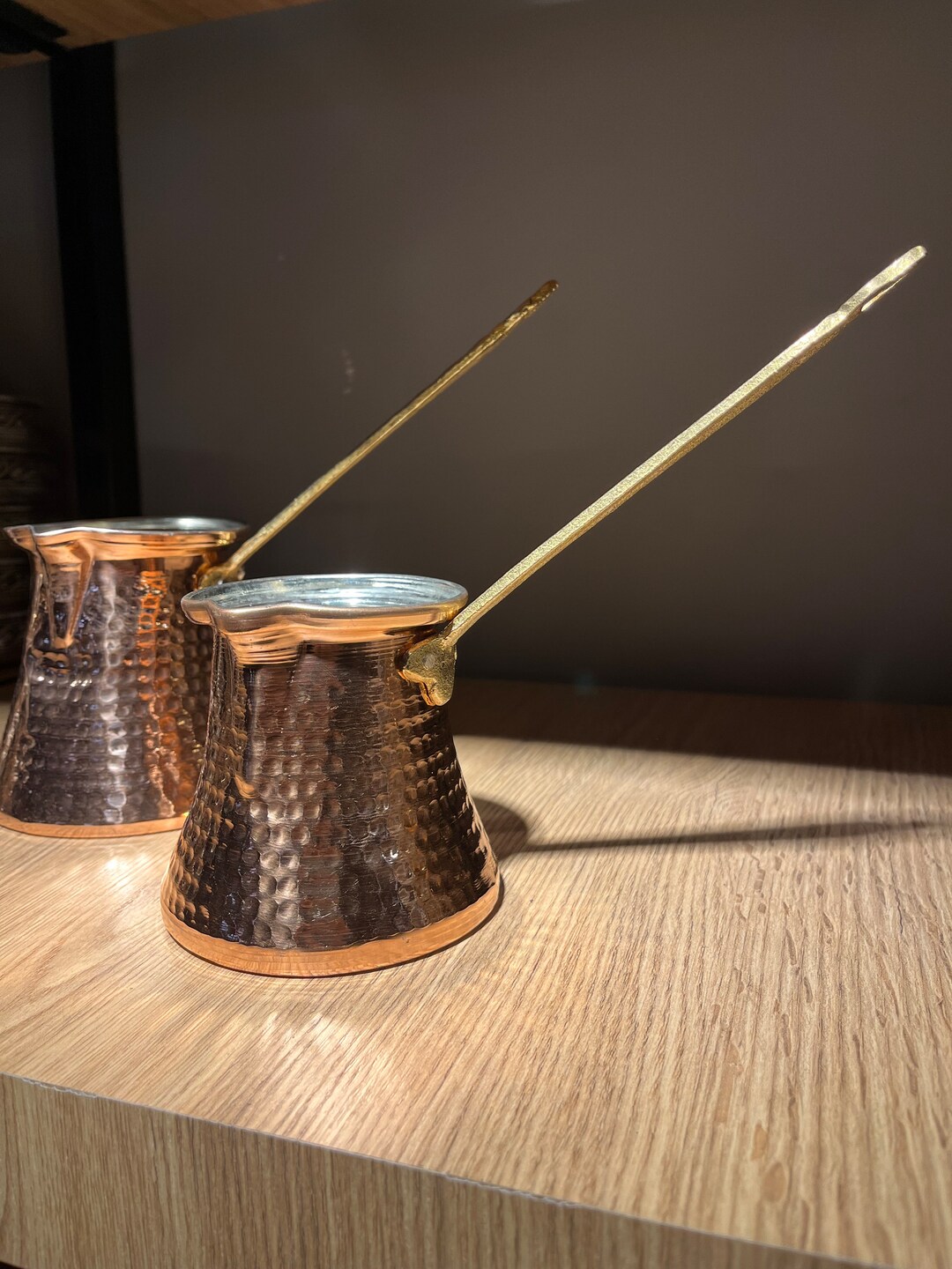 Authentic Turkish, Greek, and Arabic Coffee Caffe Pot Handcrafted ...