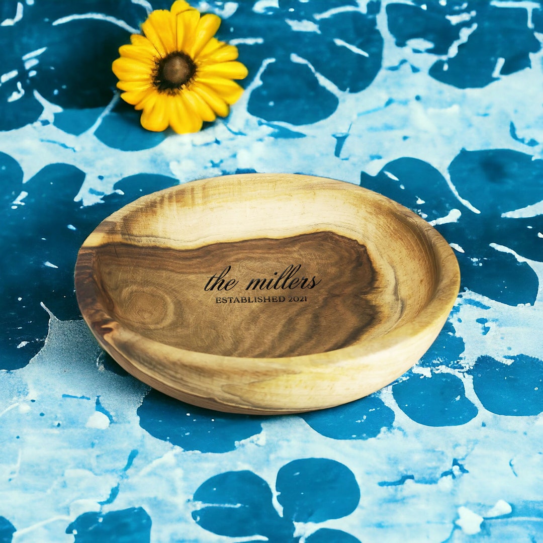 Mastic Tree Bowl Personalized Hand Carved Rustic Home Decor, Pistacia ...
