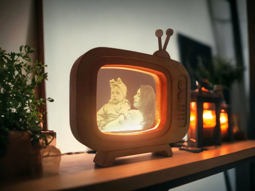 CUSTOMIZABLE PHOTO LAMP Custom Lamp Night Personalized Photo - Etsy