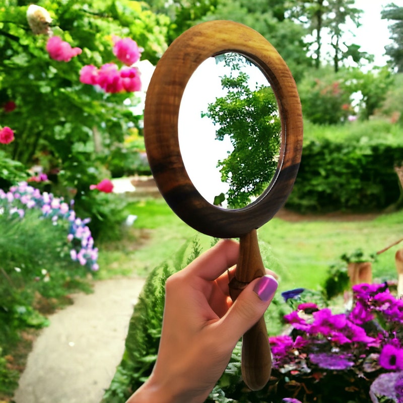 Hand Mirror - Etsy