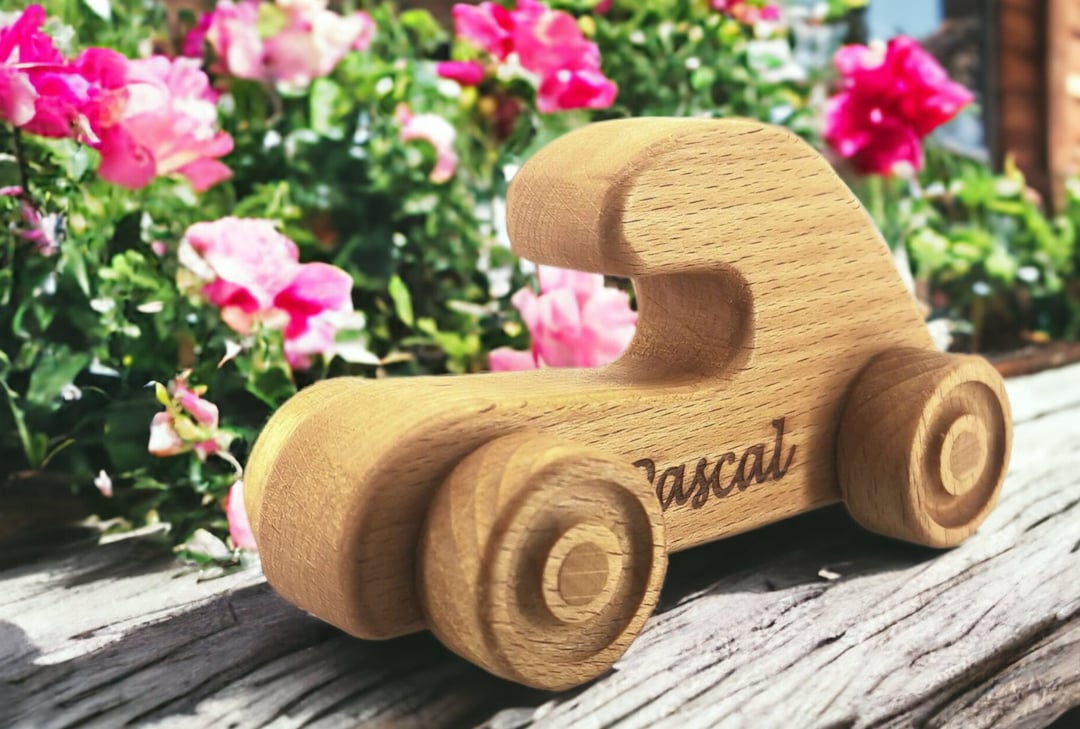 Personalized Wooden Toy Car as Birthday Gift for Boys, Wooden Cars With ...