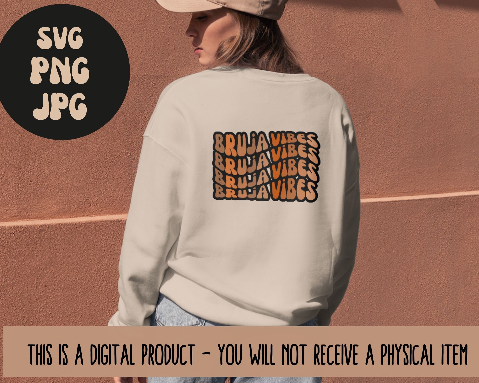 Bruja Vibes Png, Latina SVG, Halloween SVG, Graphics, Latino Graphics ...