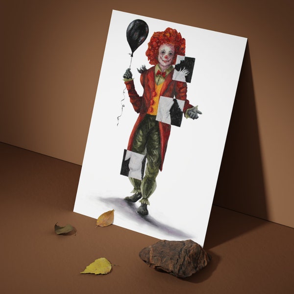Clown Cards - Etsy