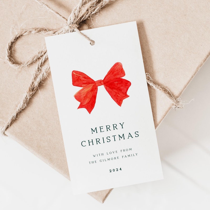 Red Gift Tags - 60+ Gift Ideas for 2025