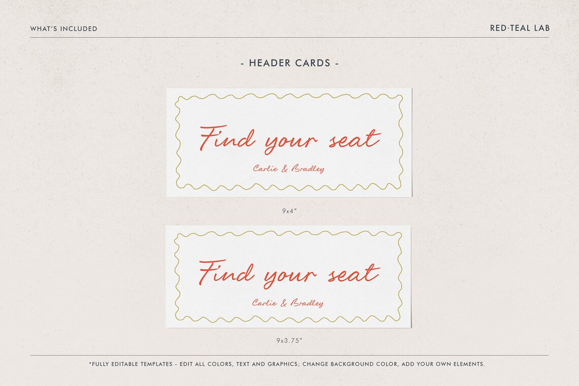 Modern Seating Chart Cards Template, Handwritten Wedding Seating Chart ...