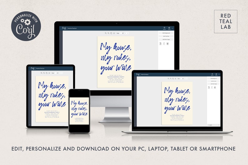 Housewarming Party Invitation Template Handwritten Housewarming Invite