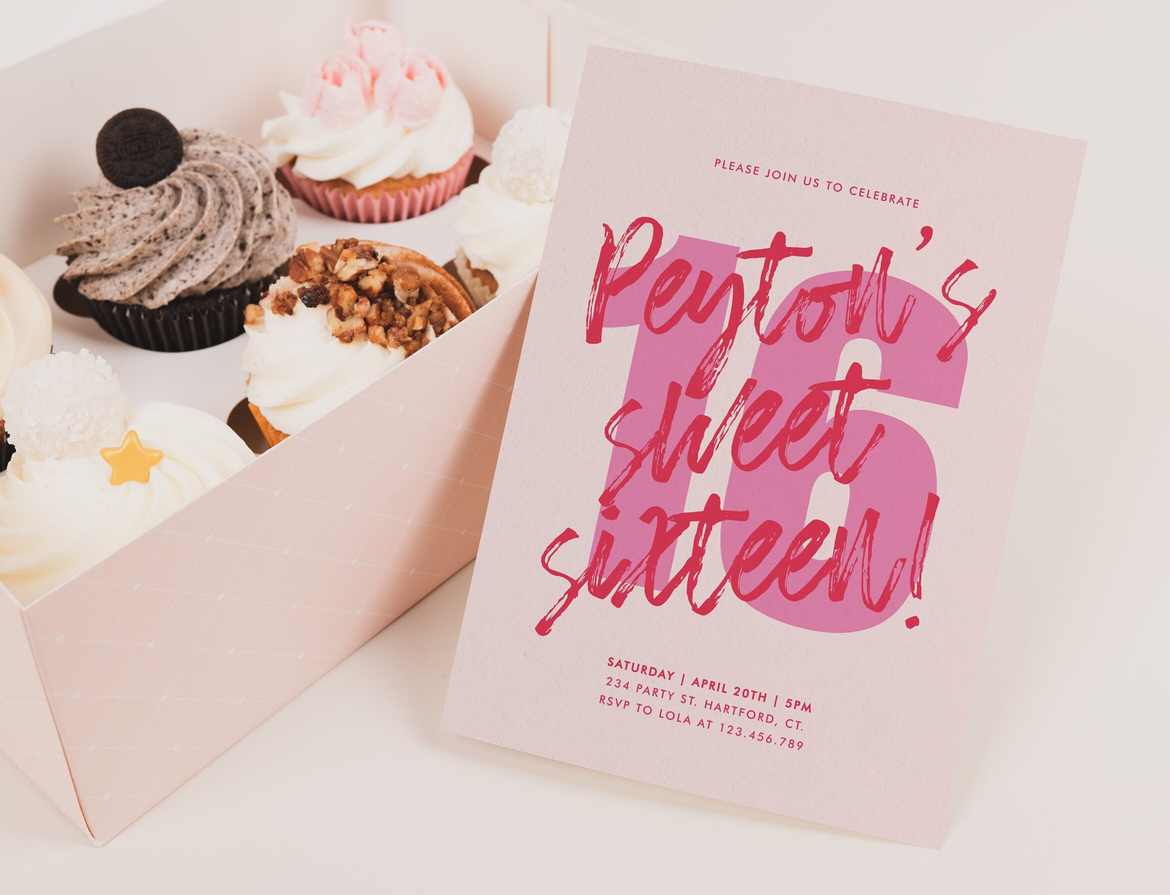 Sweet Sixteen Gift Tag Template, Sweet Sixteen Favor Tags, Girl Sweet ...