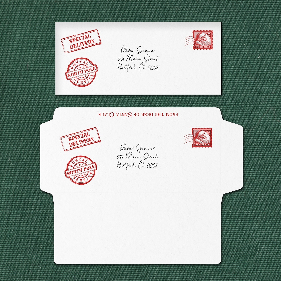 Personalized Letter From Santa Printable, Santa Letter, Certificate ...