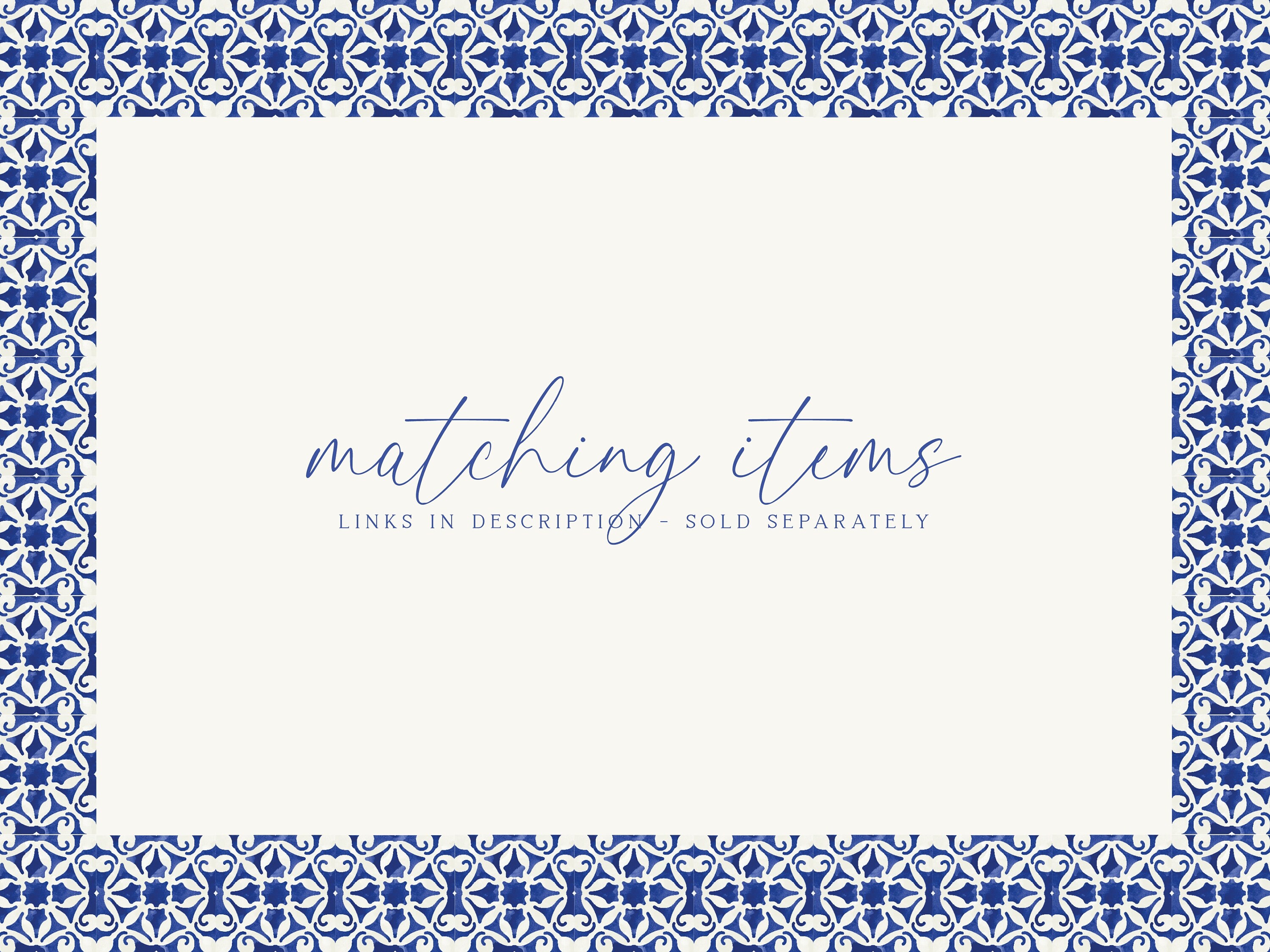 Mediterranean Bridal Shower Welcome Sign, Editable Blue Tile Welcome ...