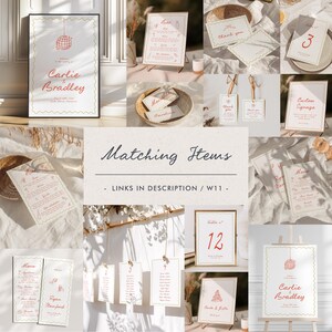 Modern Wedding Bar Menu Template, Handwritten Wedding Bar Menu, Hand ...