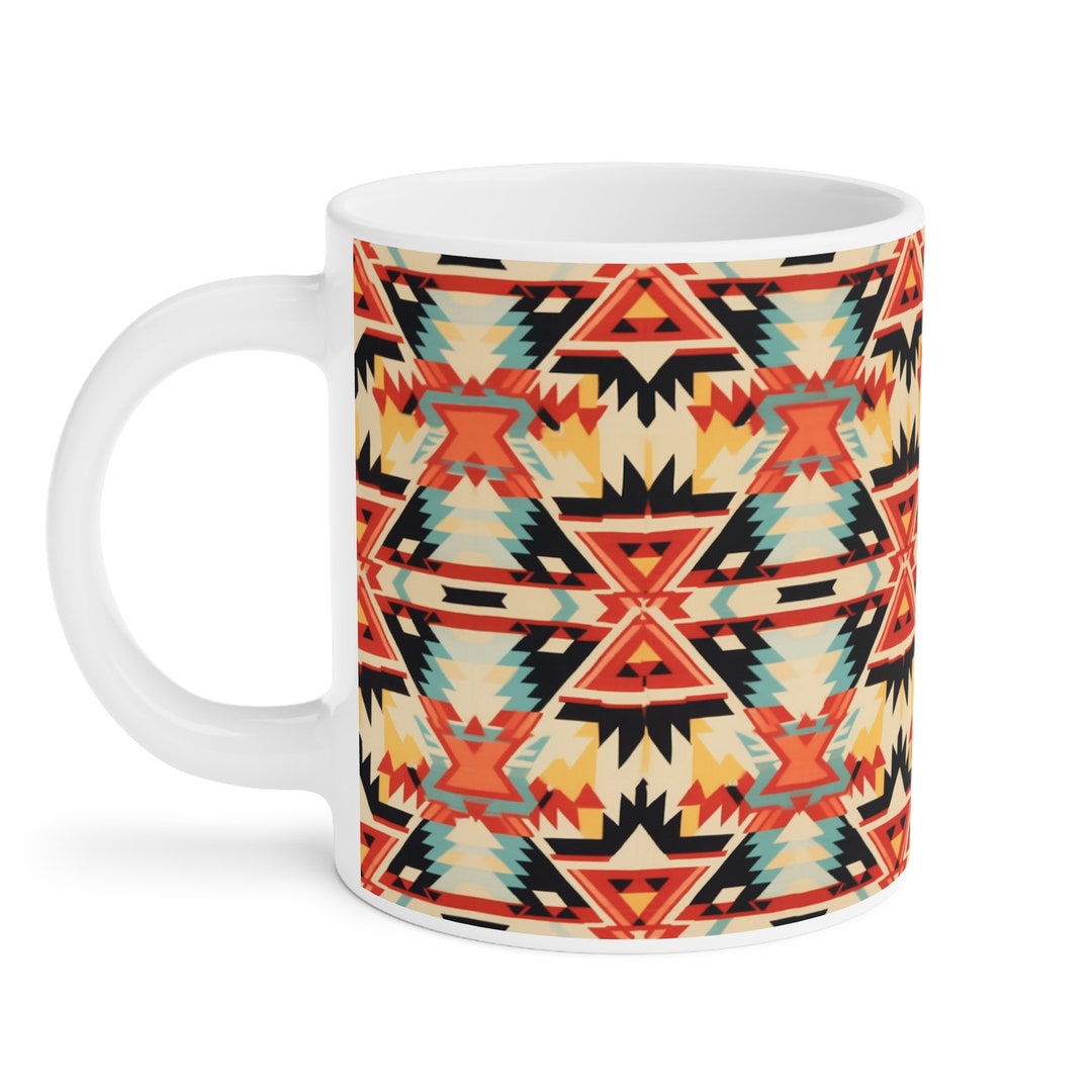 Navajo Collection Coffee Mug #1 (native American Navajo Weaving ...