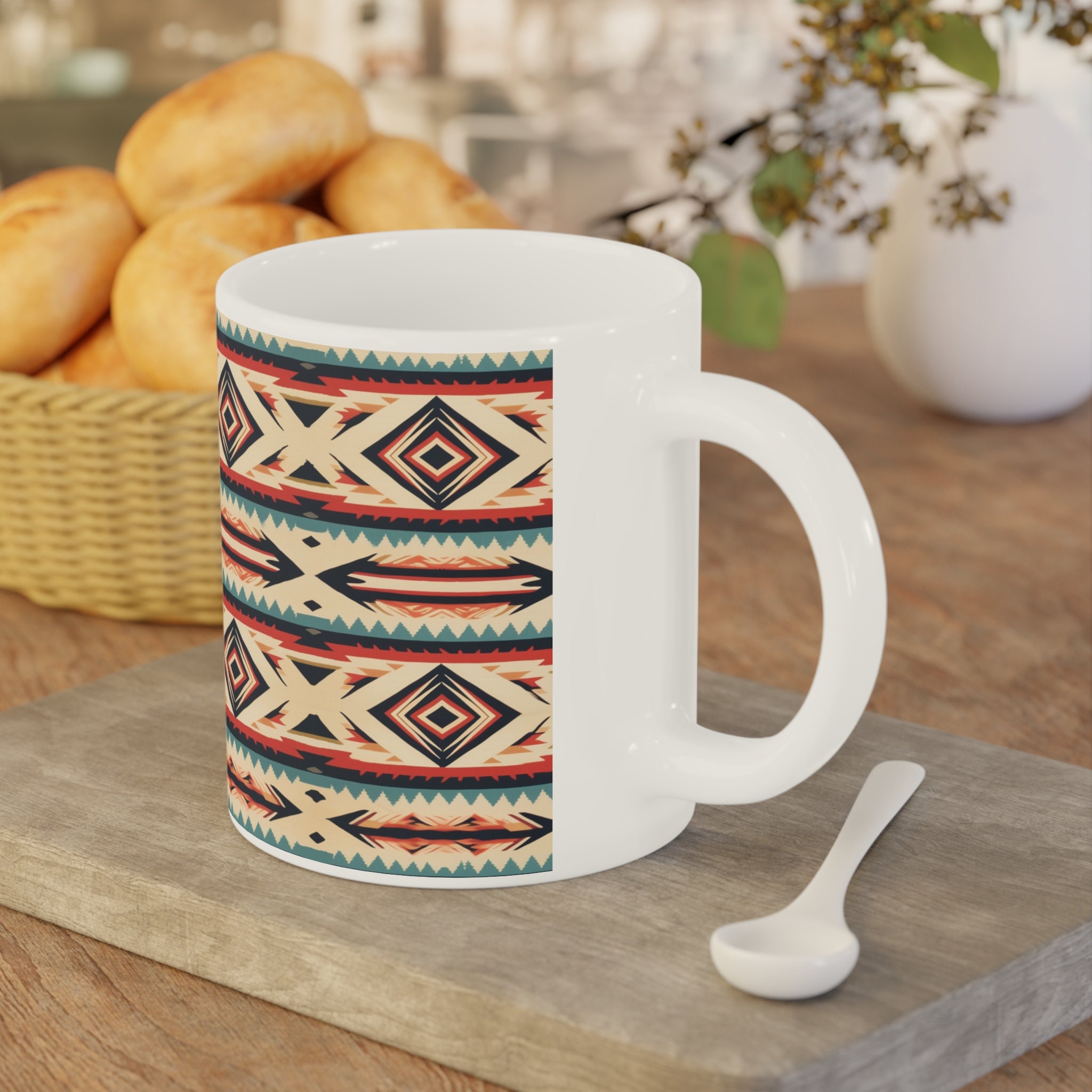 Navajo Collection Coffee Mug #4 (native American Navajo Weaving ...