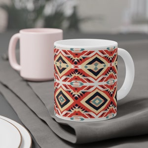 Navajo Collection Coffee Mug #2 (native American Navajo Weaving ...