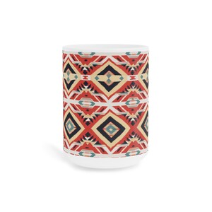 Navajo Collection Coffee Mug #2 (native American Navajo Weaving ...