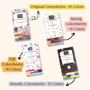 Viviva All-in-one Colorsheets Bundle - Etsy