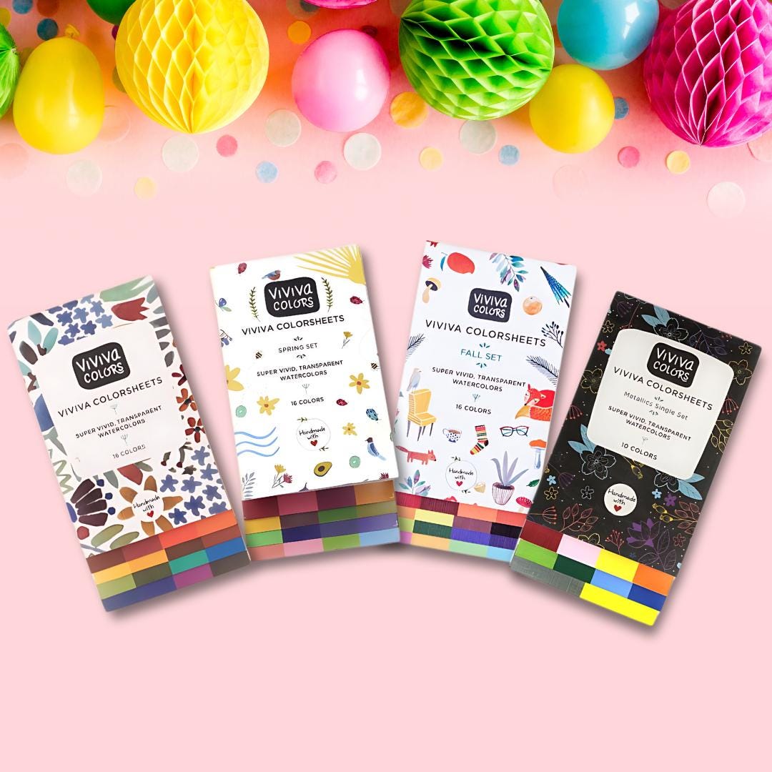 Viviva All-in-one Colorsheets Bundle - Etsy