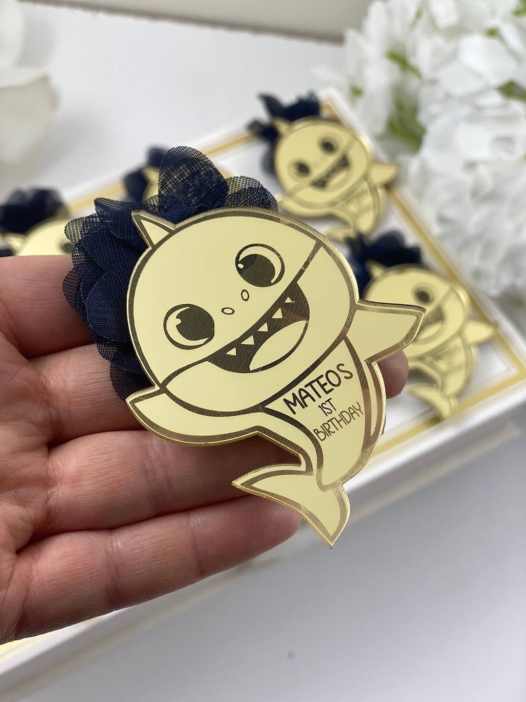 Baby Shark Boy Birthday Gift, Baby Shark Magnet, Baby Shark Decoration ...