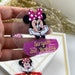 Uv-printed Acrylic Minnie Mouse Magnet, Minnie Mouse 1st Birthday Gift ...