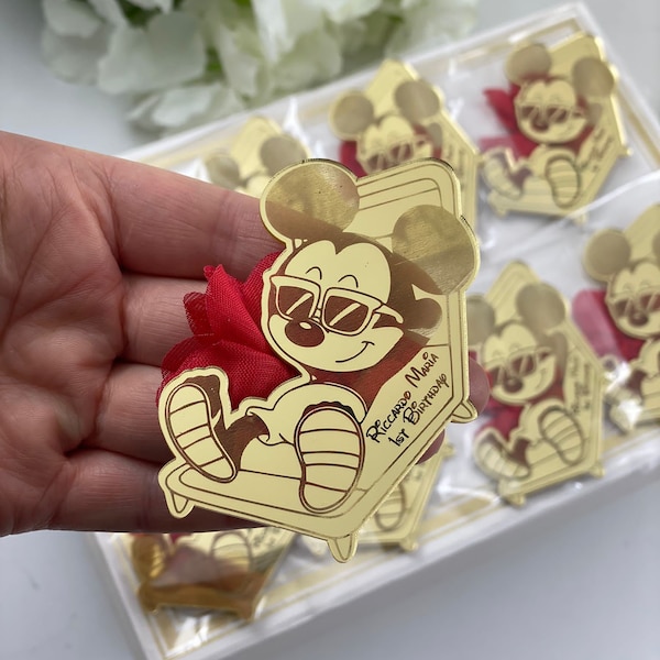 Mickey Mouse Summer Party Favors - Etsy