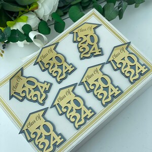 Class of 2024 Graduation Favor, Graduation Invitation, Graduation Cap ...